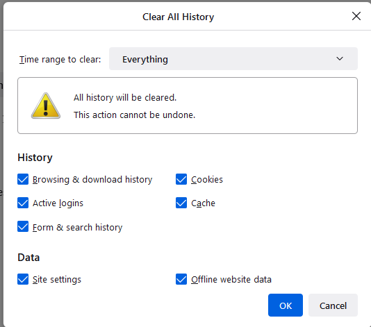 How to Completely Clear Your Cache, Cookies and History of your Browser