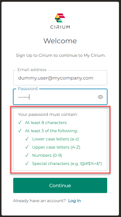 How to sign up to My Cirium?